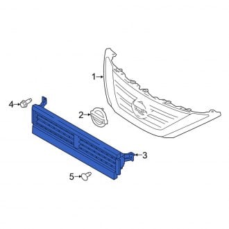 Nissan Altima OEM Grilles - Factory Billet & Mesh Grilles | CARiD