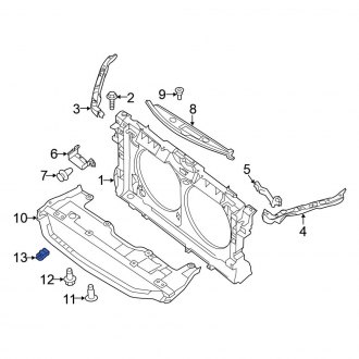 Nissan Xterra Header Panel Brackets & Hardware — CARiD.com