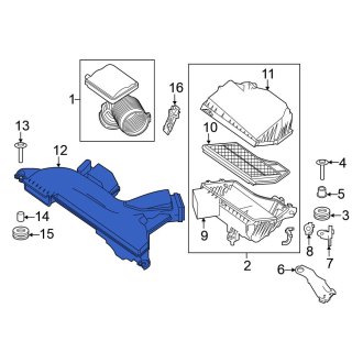 Nissan Altima OEM Air Intake Parts | Filters, Manifolds — CARiD.com
