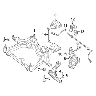 2016 Nissan Altima OEM Suspension Parts | Shocks, Struts — CARiD.com