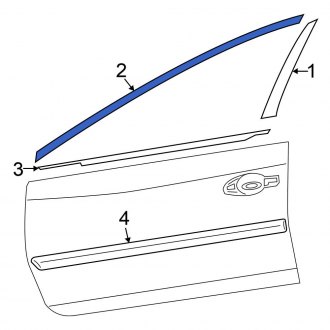 Nissan Altima Door Moldings - Side, Edge, Belt | CARiD