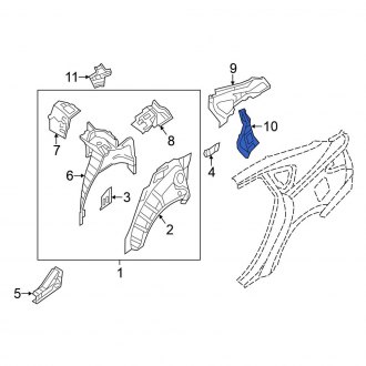 Nissan Altima Chassis Frames & Body Parts — CARiD.com