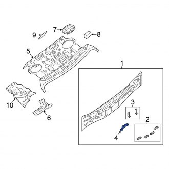 Nissan Altima OEM Trunks & Parts | Lids, Rear Panels — CARiD.com
