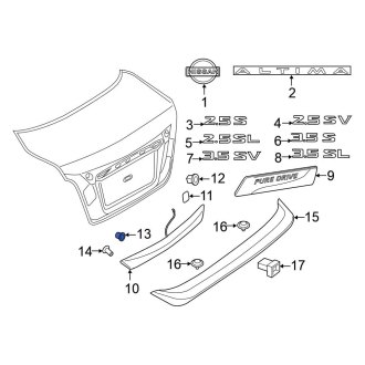 Nissan Kicks OEM Header Panels & Parts — CARiD.com