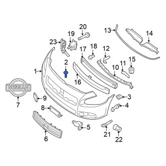 Nissan Juke OEM Bumpers | Genuine Front & Rear Bumpers — CARiD.com