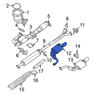 Nissan Maxima OEM Exhaust Parts - Systems, Tips, Pipes | CARiD