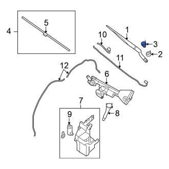 Nissan Maxima Replacement Wiper Arms — CARID.com