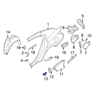 Nissan Murano Fuel Doors & Parts — CARiD.com