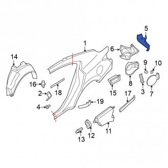 Nissan Maxima OEM Quarter Panels & Parts | Rear & Front — CARiD.com