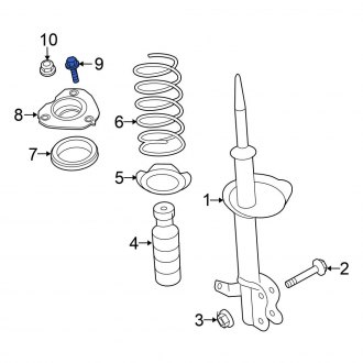 Nissan Leaf OEM Suspension Parts | Shocks, Struts — CARiD.com
