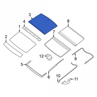 Nissan Maxima Replacement Roofs & Components | CARiD