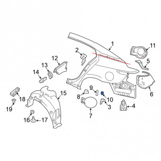 Nissan Murano OEM Quarter Panels & Parts | Rear & Front — CARiD.com