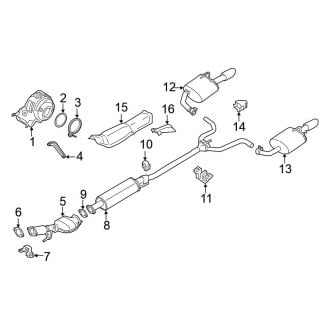 2022 Nissan Altima OEM Exhaust Parts | Systems, Tips — CARiD.com