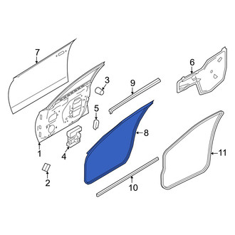 Nissan Door Seals & Weatherstripping – CARiD.com