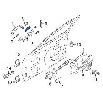 Nissan Sentra Door Seals & Weatherstripping – CARiD.com