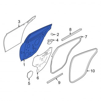 Nissan Altima Replacement Door Shells & Skins | CARiD