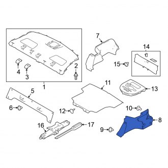Nissan Altima Trunk & Tailgate Moldings — CARID.com