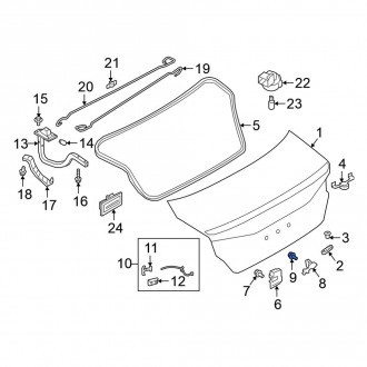 Nissan Pathfinder Roof Hardware | Clips, Screws — CARiD.com