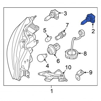 Nissan Altima OEM Headlight Components | CARiD