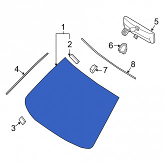 Nissan Altima Replacement Windshield Glass — CARiD.com