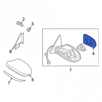 Nissan Altima OEM Mirrors - Towing, Side & Rear View | CARiD
