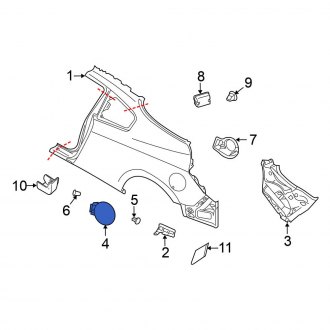 Nissan Altima Fuel Doors & Parts | CARiD