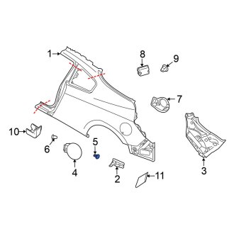 Nissan Juke OEM Quarter Panels & Parts | Rear & Front — CARiD.com