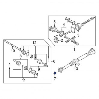 Nissan Sentra OEM Driveline & Axle Parts | Hubs, CV-Joints — CARiD.com