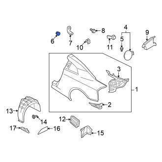 Nissan 370Z Fuel Doors & Parts | CARiD