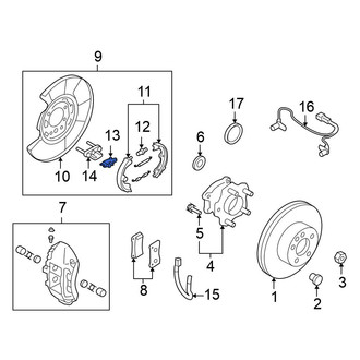 Nissan 350Z Replacement Parking Brake Components – CARiD.com