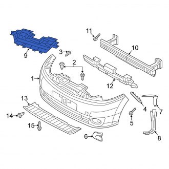 Nissan OEM Header Panels & Parts | Support Bars, Panels — CARiD.com