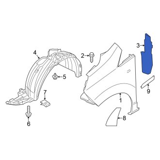 Nissan NV OEM Fenders - Factory Front & Rear Fenders | CARiD