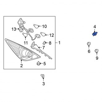 Nissan Sentra OEM Tail Lights | LED, Fiber Optic — CARiD.com