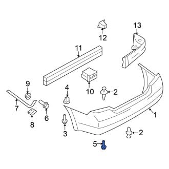 Nissan Pathfinder OEM Bumpers - Genuine Front & Rear Bumpers | CARiD