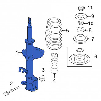 Nissan Versa OEM Suspension Parts - Shocks, Struts | CARiD