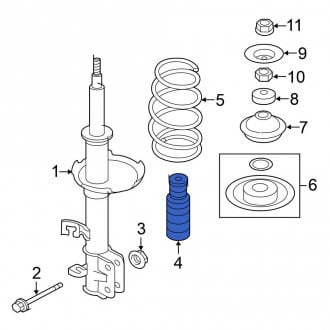 Nissan Versa OEM Suspension Parts - Shocks, Struts | CARiD
