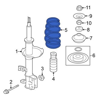 Nissan Versa OEM Suspension Parts - Shocks, Struts | CARiD