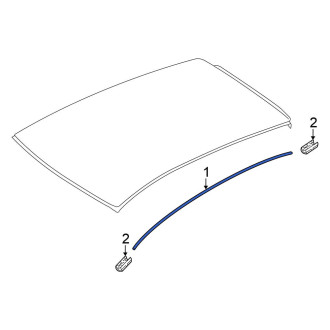 Nissan Versa Roof Seals & Moldings — CARiD.com