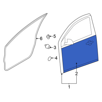 Nissan Versa Replacement Door Shells & Skins | CARiD