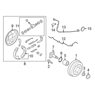 Nissan OEM Driveline & Axle Parts | Hubs, CV-Joints — CARiD.com