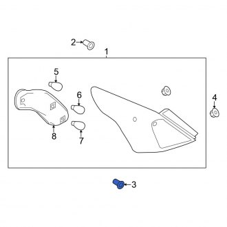 Nissan Sentra OEM Tail Lights | LED, Fiber Optic — CARiD.com