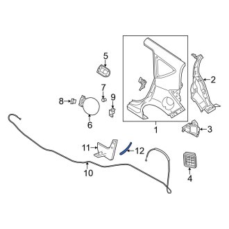 Nissan OEM Rocker Panels & Floors - Side Skirts, Pans | CARiD