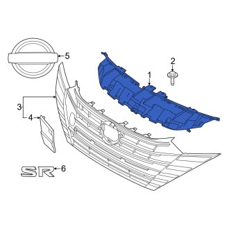 Nissan Versa Radiator Support Covers | CARiD