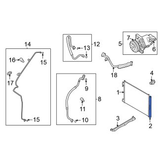 Nissan Versa OEM A/C & Heating Parts | Systems, Compressors — CARiD.com