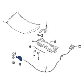 Nissan Kicks Replacement Hoods | Hinges, Supports – CARiD.com
