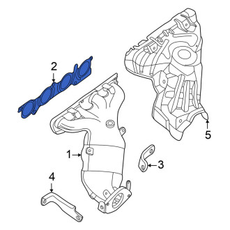 Nissan Kicks OEM Exhaust Parts - Systems, Tips, Pipes | CARiD