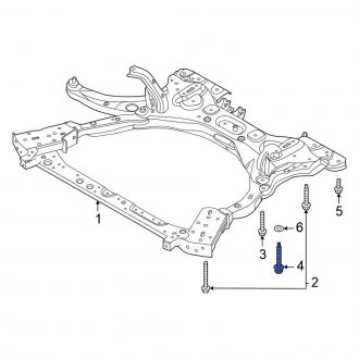 Nissan Versa Chassis Frames Hardware | Clips, Plugs — CARiD.com