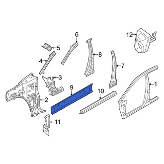 Nissan Versa Replacement Rocker Panels | CARiD