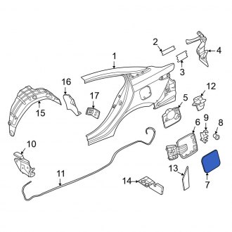 Nissan Versa Fuel Doors & Parts | CARiD