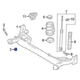 Nissan Kicks Chassis Frames Hardware - Clips, Plugs | CARiD